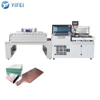 China POF Plastic Film Heat Seal Wrapper Pack Packaging Tunnel Thermal L bar Sealer Heat Shrink Wrap Machine for sale