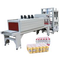 China Convenient Semi Automatic Plastic Bottle Can PE Film Shrink Wrap Packaging Machine for sale