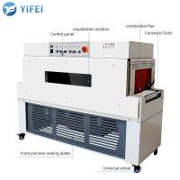 China Film Thickness 0.015-0.06mm Electric Driven Semi Automatic Heat Tunnel Shrink Wrap Machine for sale