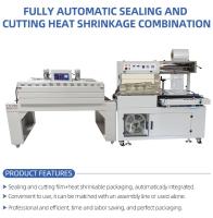 China Polythene Sealing and Cutting L Bar Sealer with Advanced Thermal Heat Shrink Tunnel for sale