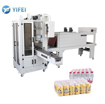 China POF/PVC/PP/PE Material PET Bottles PE Film Shrink Wrapping Machine for Water for sale