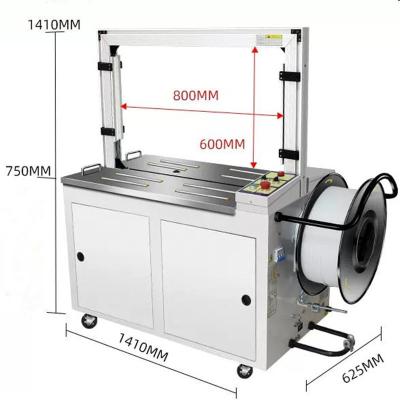 China 400W/3A Automatic Durable Bundle Tying Machine for Carton and Box PP Strapping for sale