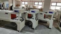 China PE PVC Half Sealed Cluff Wrapping Heat Shrinker Machinery for Soy Sauce Bottles Sleeve for sale