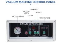 China DZ-400 Commercial Double Flat Chamber Vacuum Packing Sealer for Building Material Shops for sale