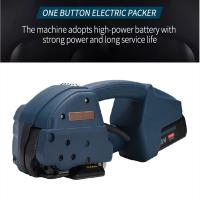 China Convenient One-Button Strapping Packer for Restaurant Apply Strap Thickness 0.4-1.2mm for sale
