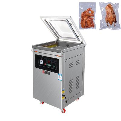China Semi Automatic DZ-500 Stainless Steel Vacuum Packaging Machine for Keep Food Fresh for sale