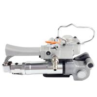 China Highly A19 Pneumatic Handheld PET Strapping Tool for Friction and Welding Sealing Strap for sale