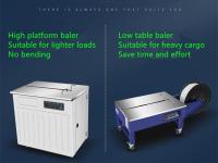 China YS-A2C Double Motor High Table/Low Table PP Strapping Machine for Carton Packaging for sale