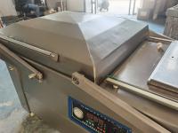 China 140x75x94cm Double Chamber Vacuum Packaging Machine for Food Meat Shrimp Seafood for sale