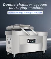 China 400mmx10mm Sealing Strip Size Flat Chamber Vacuum Sealing Machine for Food Preservation for sale