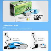 China Electric Strapping Banding Tool for Corrugated Box Carton Welding at 100-200mm/s for sale