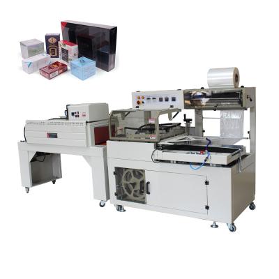 China Electric Driven POF Film Shrink Wrapping Machine for Fruit Trays 1750*900*1450mm Size for sale