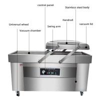 China Vacuum Packing Machine for Food Shop DZ-400/2SB Double Chamber Vacuum Sealing Machine for sale