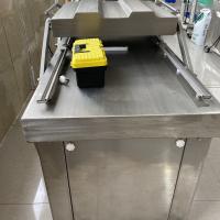 China 1410x590x970mm Wooden Double Chamber Vacuum Sealer For Fresh Meat Vegetable CE Certificate for sale