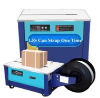China Semi Automatic Plastic Strapping Packaging Machine for Carton Box Case 90 KG Capacity for sale