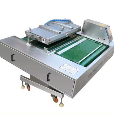 China Single Strip YF-1000 Automatic Rolling Continuous Belt Vacuum Sealing Machine for Food for sale