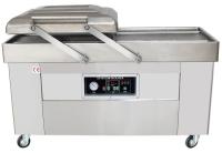 China Easy to Operate 2024 Stainless Steel Double Chamber Vacuum Packing Machine For Whole Chicken Long Fish With CE for sale