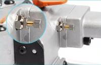 China A25 Pneumatic Buckles Free Handheld PET PP Strap Packing Tool for Boxing Machine for sale