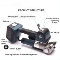 China Easy to Handheld Battery Strapping Machine for Convenient and Fast Box Strapping for sale