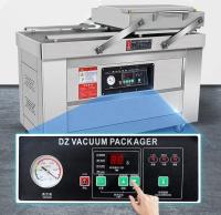 China 20m3/h Pump Rate Industrial Double Chamber Vacuum Sealer for Fruit and Noodle Sealing for sale