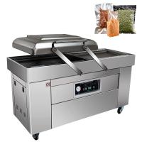 China Multifunction Automatic Food Vacuum Pumping Sealing Machine for Frozen Fruit Vegetable Meat for sale
