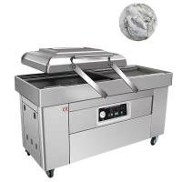 China 190 KG CE Approved Industrial Automatic Vacuum Packing Machine For Rice Wet Dry Food Meat Fruit Fish Quail Egg for sale