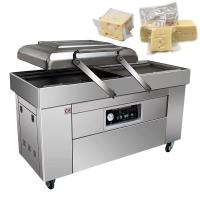 China 190 KG CE Approved Industrial Automatic Vacuum Packing Machine For Rice Wet Dry Food Meat Fruit Fish Quail Egg for sale