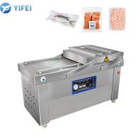 China 220V/50HZ DZ600 Salmon Salad Tofu Liquid Cheese Tea Meat Bacon Pizza Hardware ICE Brick Vacuum Packing Machine for sale