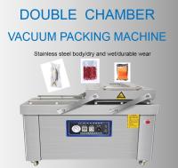 China Easy to Operate DZ-700/2S Double Chamber Vacuum Sealer for Dry Fruit and Frozen Pizza for sale
