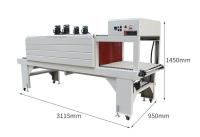 China Plastic PE Film Side Flow Sleeve Shrink Wrap Packaging Machine for Boxes/Bottles/Cans for sale