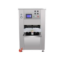 China 815mmx990mmx1670mm Auto Industrial Gas Flushing Meat Food Skin Map Tray Vacuum Sealer for sale