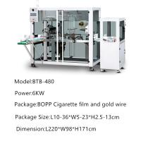 China Innovative Beverage Cellophane Overwrapping Machine with 30-60Pcs/Min Packing Speed for sale