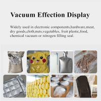 China 20m3/h Pump Rate Commercial Vertical Type Vacuum Packing Machine For 50kg Cashew Nuts for sale