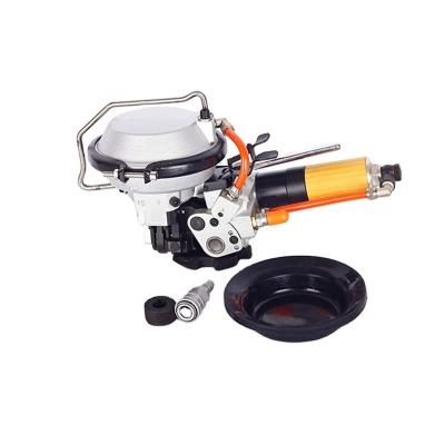 China After Service Online support 16mm/19mm Air Pneumatic Power Operated Steel Strap Packing Strapping Tool Silver for sale