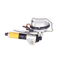 China After Service Online support 16mm/19mm Air Pneumatic Power Operated Steel Strap Packing Strapping Tool Silver for sale