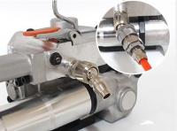 China 13-19mm Manual Carton Box Pneumatic PP Strapping Tool for Friction And Hot Welding for sale