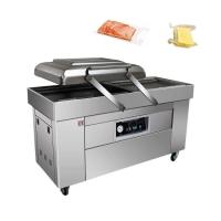 China Automatic Grade Semi-automatic Sausage Rice Fish Fruit Vacuum Sealing Machine for Food for sale