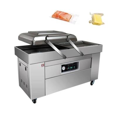 China Automatic Grade Semi-automatic Sausage Rice Fish Fruit Vacuum Sealing Machine for Food for sale