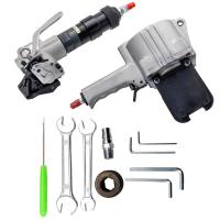 China FTL-S19 32mm Pneumatic Metal Band Steel Strapping Tensioner Tool for 0.6-1.2mm Strap Width for sale