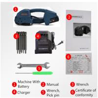 China 13-16mm Electric Strapping Tool for Carton Pallet Steel Tube in Building Material Shops for sale