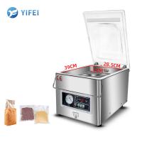 China Design 260x10mm Sealing Strip Size Vacuum Packer for Food Meat Seafood Grains Candy Nuts for sale