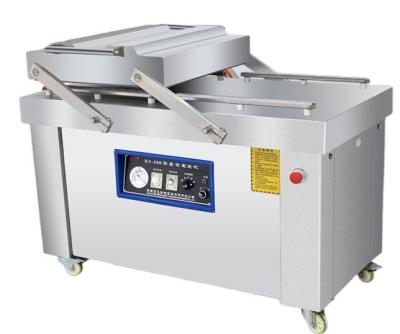 China DZ800 Commercial 3000W Vacuum Pump Vertical Sealing Sealer Double Chamber Packing Machine for sale