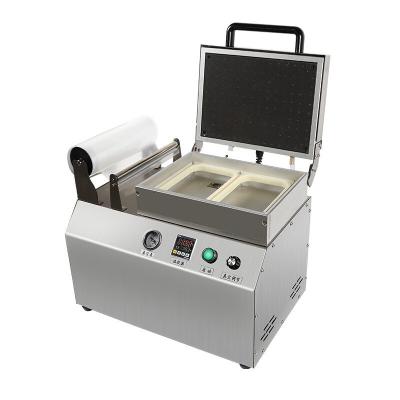 China Home Fish Vacuum Skin Pack Machine for Max 1Pc Tray Size 260*175*30mm*1Pc and Sealing for sale