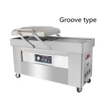 China Stainless Steel Double Big Room Vacuum Sealer for Rice Sealing Size 400*10mm*2pcs for sale