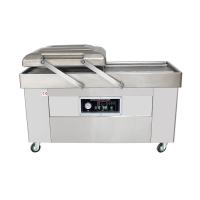 China Stainless Steel Double Big Room Vacuum Sealer for Rice Sealing Size 400*10mm*2pcs for sale