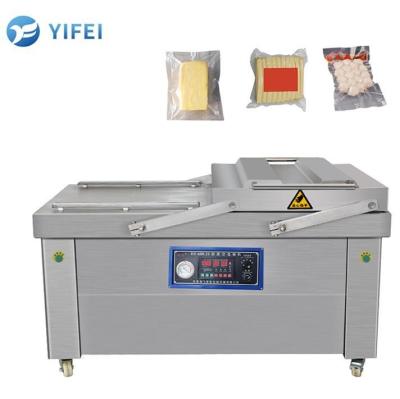 China Automatic Vacuum Sealer For Food With Double Chamber Voltage 380V/50HZ Can Customize for sale