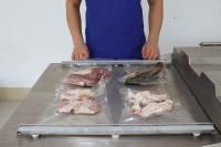 China Automatic Vacuum Sealer For Food With Double Chamber Voltage 380V/50HZ Can Customize for sale