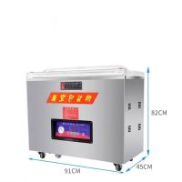 China Easy to DZ-850 Plastic Bag Sealing Rice Packaging Machine Food Grains Beans Vacuum Sealer Machine for sale