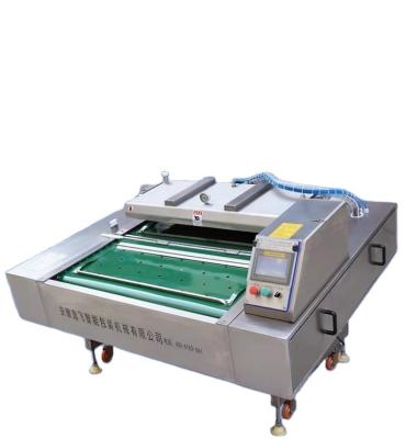 China Continuous Rolling Belt Type Food Vacuum Sealer for Bags Max Package Size 1000*420*9mm for sale