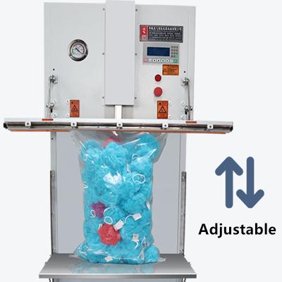 China Adjustable Height Automatic Food External Vacuum Packaging Machine with Gas Flushing for sale